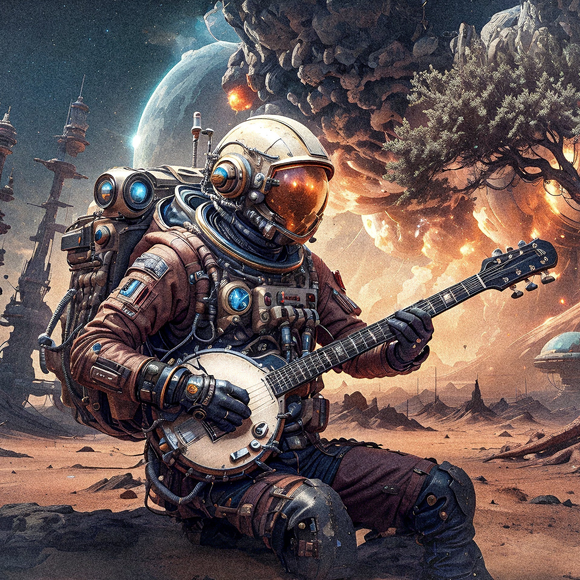 Royalty Free Best Sellers – Space Banjo